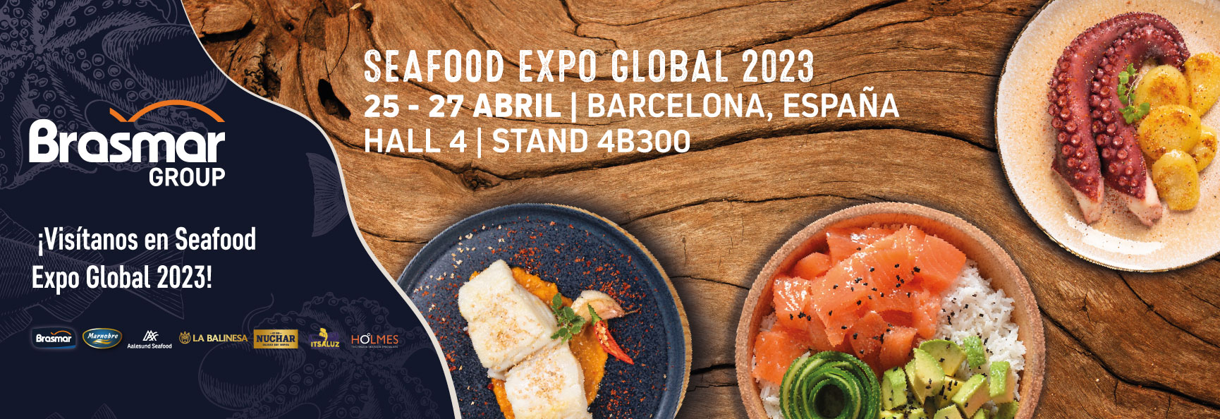 El Grupo Brasmar estará presente en Seafood Expo lobal 2023 con sabor ...
